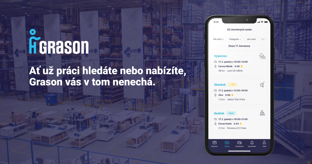 Grason - desktopové rozhraní pro manažery